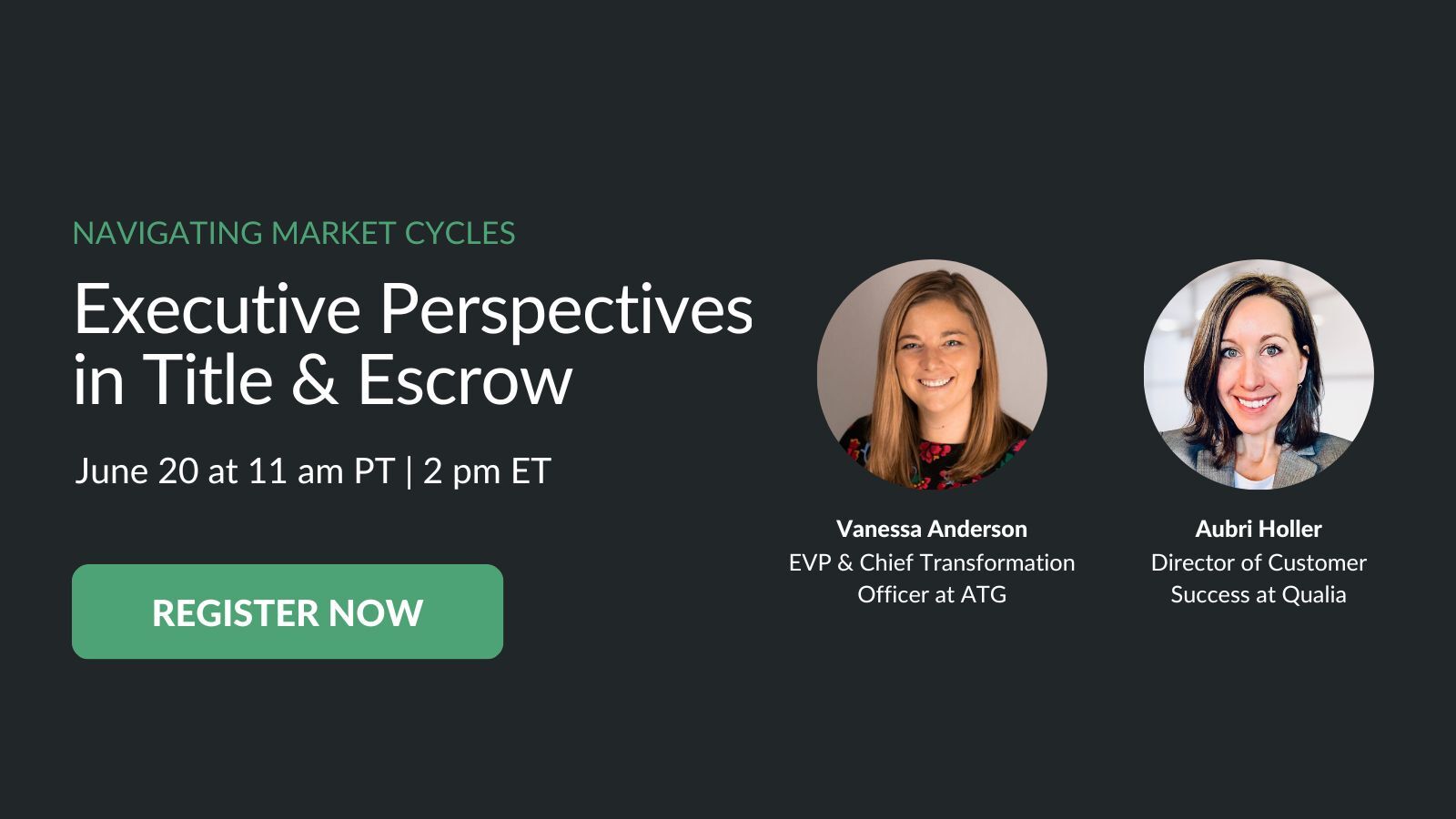 [Webinar] Executive Perspectives in Title & Escrow