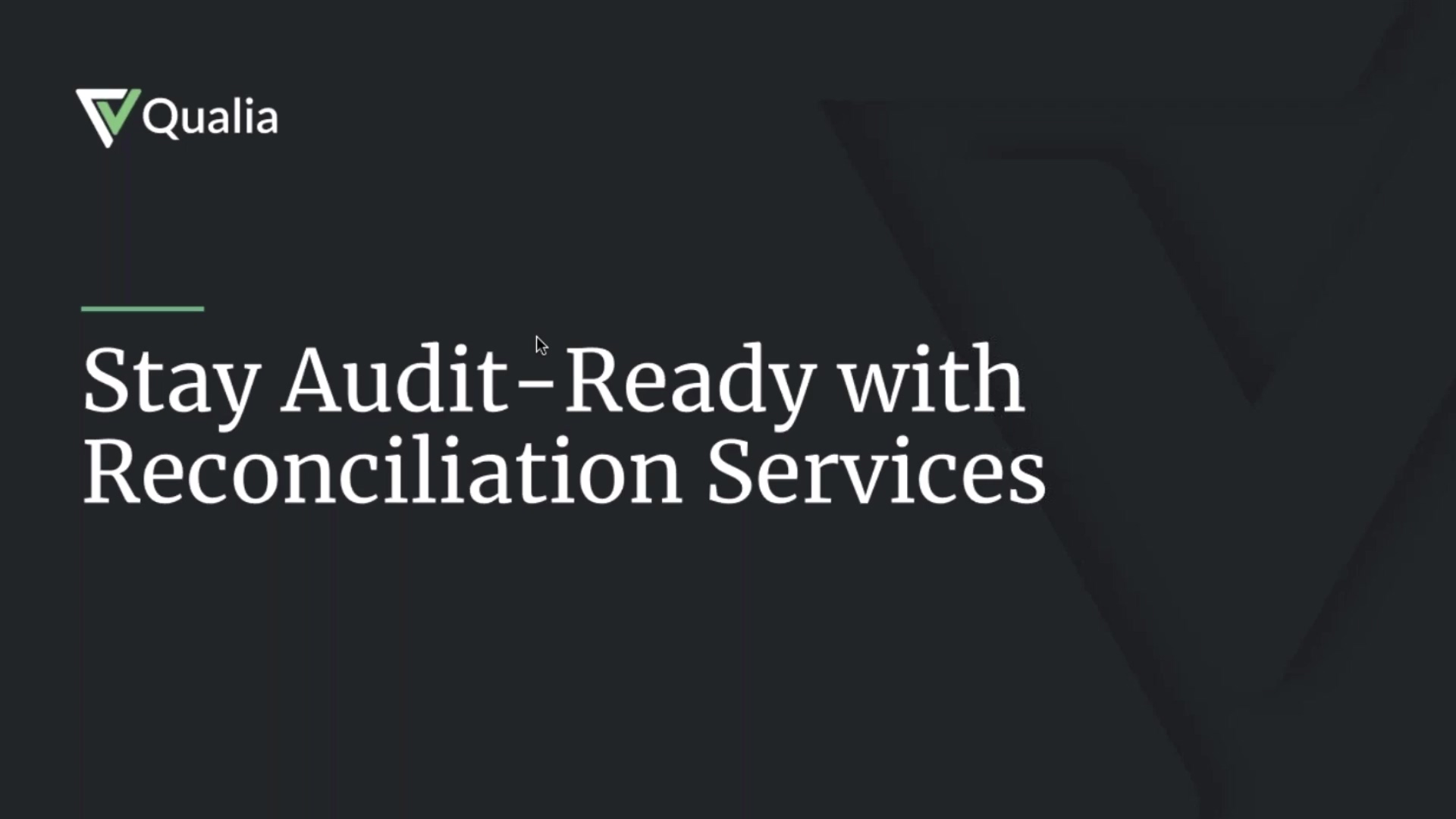 Webinar On-demand - Stay Audit-Ready with Reconciliation Services